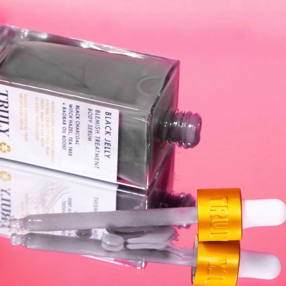 TRULY | Skincare | Truly Black Jelly Blemish Treatment Body Serum ...